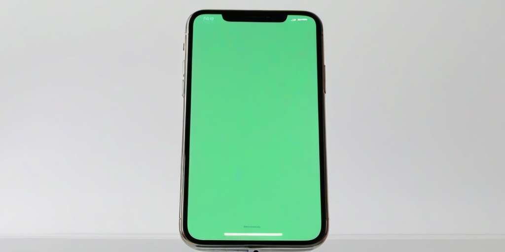 Reparar raya verde iPhone | Computer Chamberí Madrid